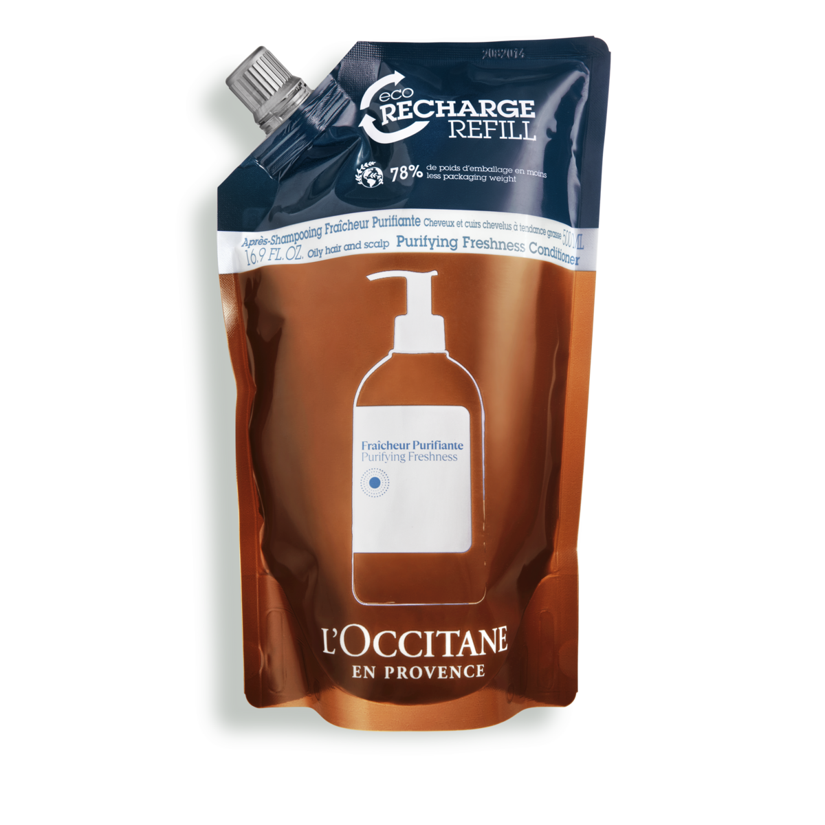 Purifying Freshness Conditioner Eco-Refill 500ml | Eco-Refill | L ...